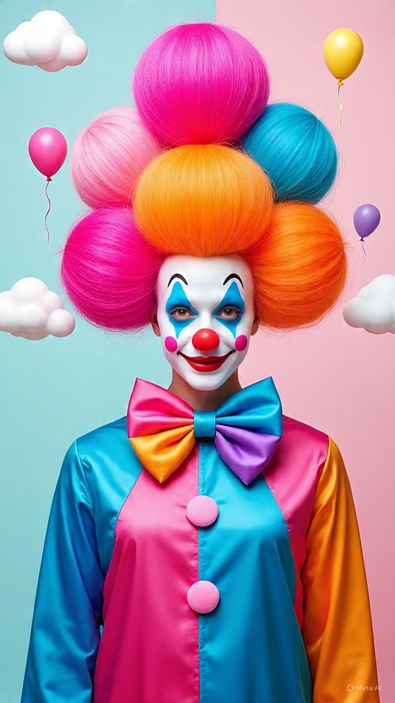 15 Clown Hairstyles: Fun, Bold, and Creative Looks to Inspire You ...