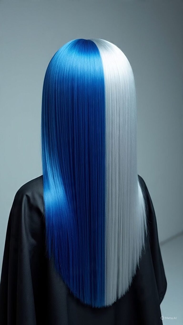 16 Split Dyed Hair Ideas for a Bold and Unique Look - Nice They