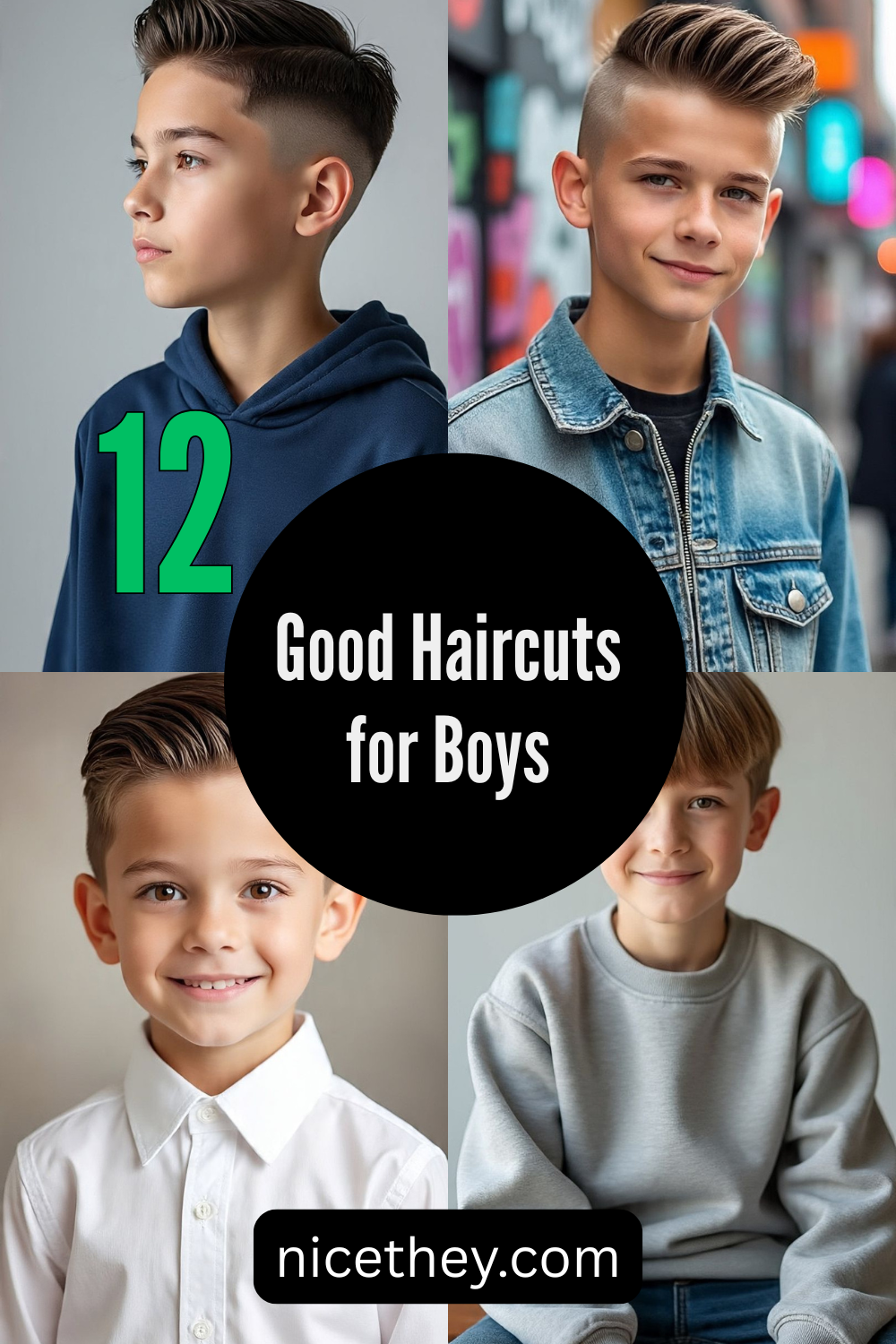12 Good Haircuts for Boys: Stylish and Trendy Looks for Every Age ...