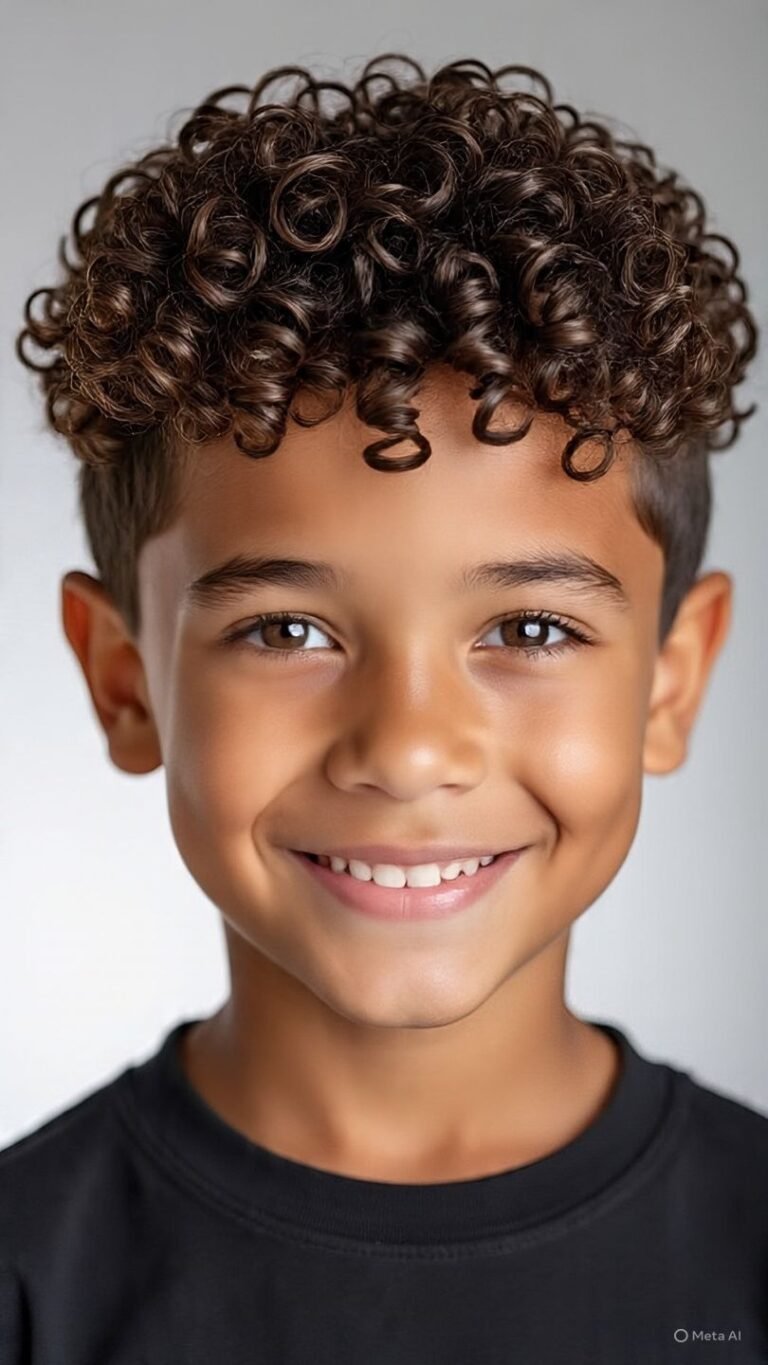 12 Haircuts for Boys with Curly Hair: Trendy Styles Every Parent Will ...