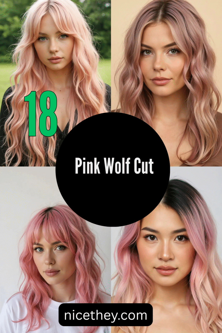 18 Pink Wolf Cut Ideas to Rock This Edgy, Feminine Hairstyle - Nice They
