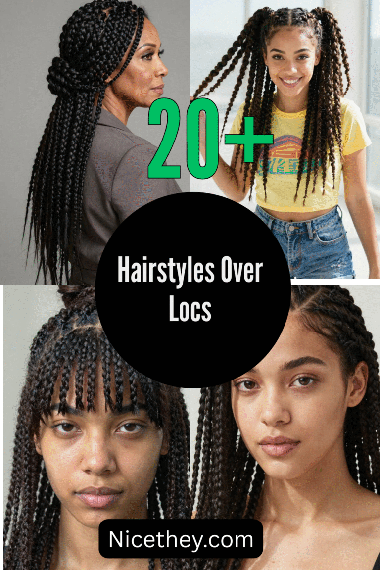 21 Hairstyles Over Locs - Stunning, Protective & Trendy Looks You’ll ...