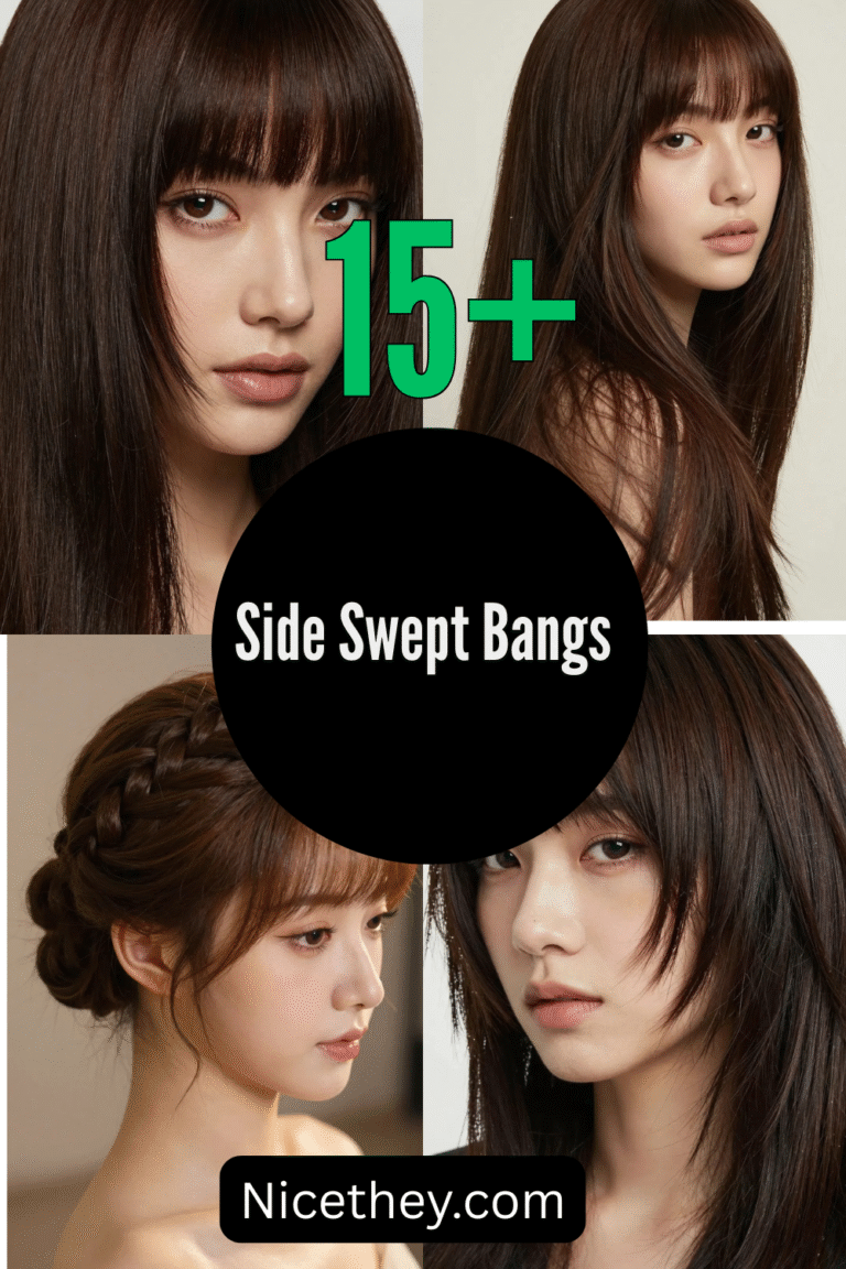 18 Side Swept Bangs That Instantly Upgrade Your Look - Nice They