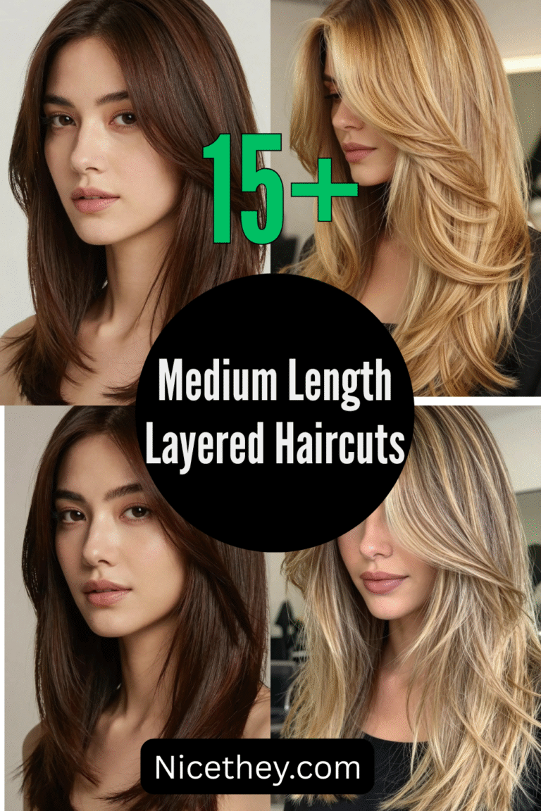 16 Medium Length Layered Haircuts That Add Volume, Movement, and Style ...